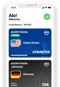 aloSIM | Instant eSIM travel data in 170+ countries