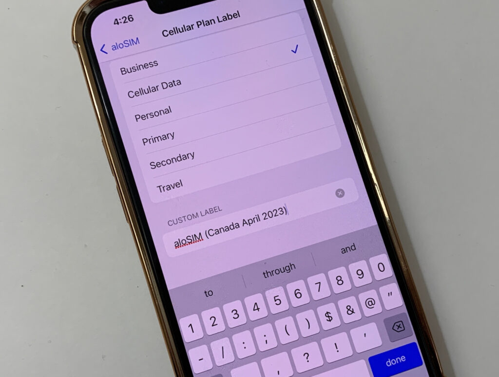 How to activate eSIM on your iPhone | aloSIM