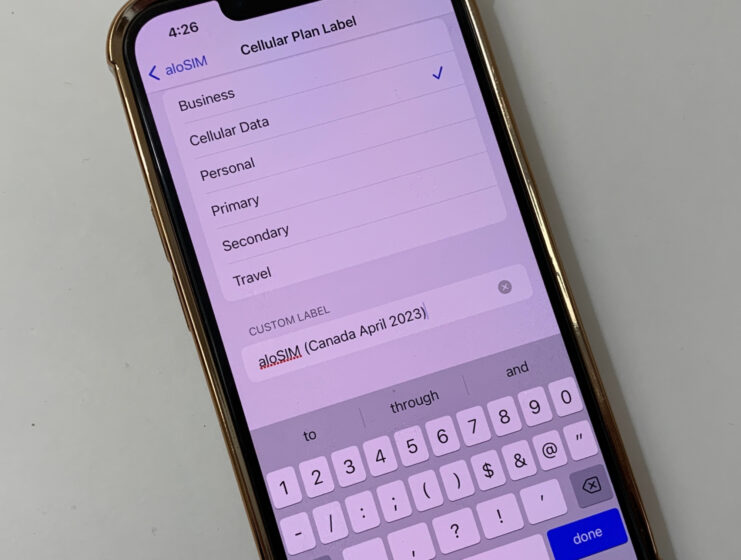 How to activate eSIM on your iPhone | aloSIM