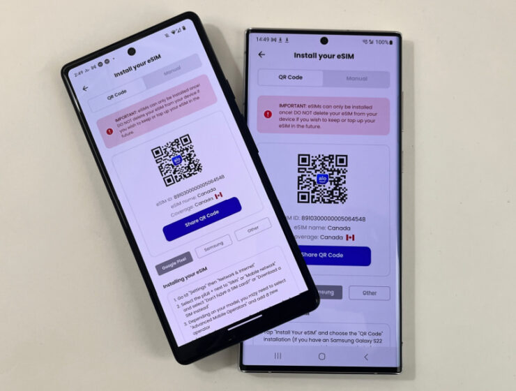 How to activate eSIM data packages | aloSIM
